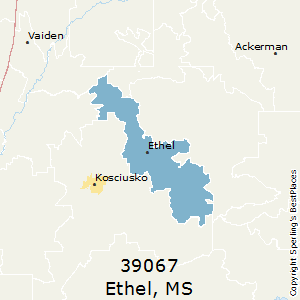Ethel (zip 39067), MS