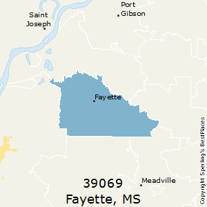 Fayette (zip 39069), MS