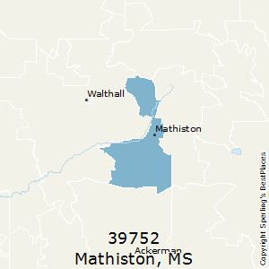 Mathiston (zip 39752), MS