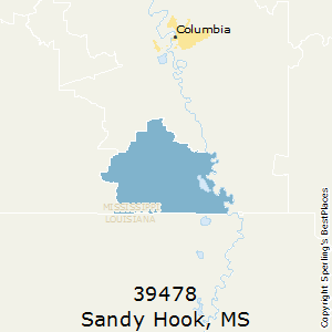 Sandy Hook (zip 39478), MS