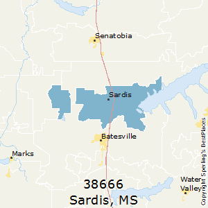 Sardis (zip 38666), MS