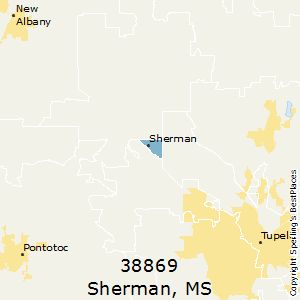 Best Places to Live in Sherman (zip 38869), Mississippi