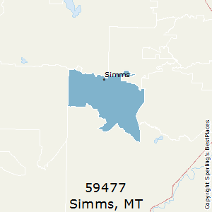 Simms (zip 59477), MT