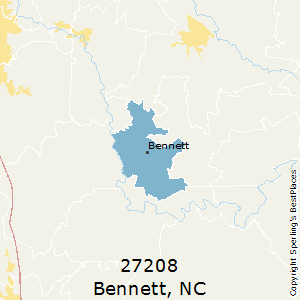 Best Places to Live in Bennett (zip 27208), North Carolina