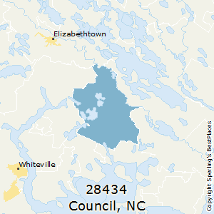 Council (zip 28434), NC