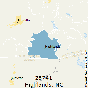 Highlands (zip 28741), NC