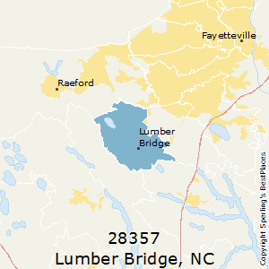 Lumber Bridge (zip 28357), NC