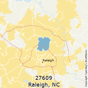 Raleigh (zip 27609), NC