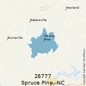 Spruce Pine (zip 28777), NC