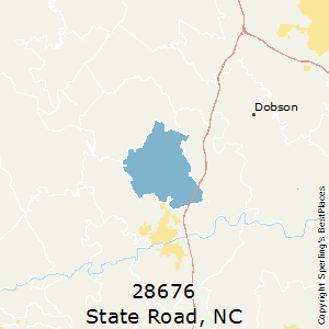 State Road (zip 28676), NC