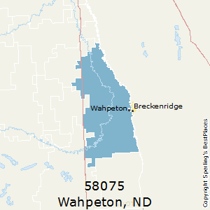 Wahpeton (zip 58075), ND