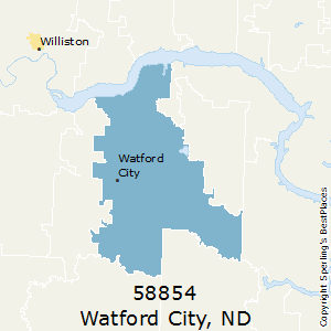 Watford City (zip 58854), ND
