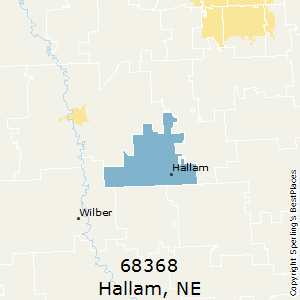 Hallam (zip 68368), NE