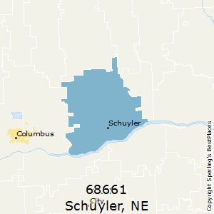 Schuyler (zip 68661), NE