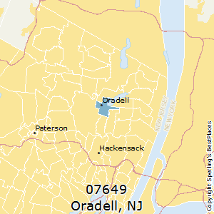 Oradell (zip 07649), NJ