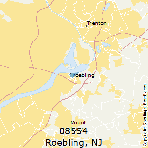 Roebling (zip 08554), NJ