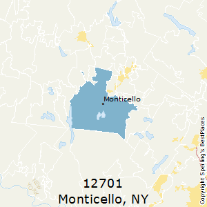 Monticello (zip 12701), NY