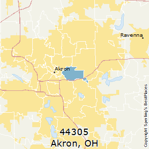 Best Places to Live in Akron (zip 44305), Ohio