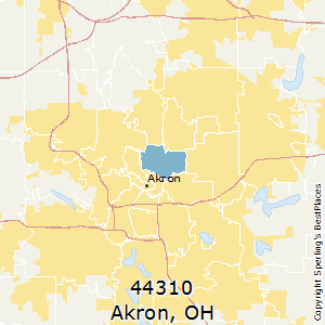 Akron (zip 44310), OH