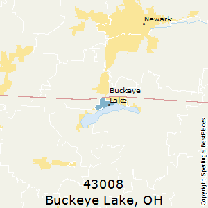 Buckeye Lake (zip 43008), OH