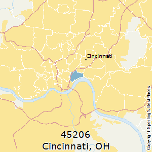 Cincinnati (zip 45206), OH