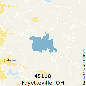 Fayetteville (zip 45118), OH