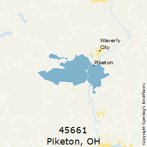 Piketon (zip 45661), OH