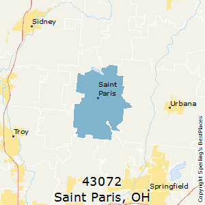 Saint Paris (zip 43072), OH