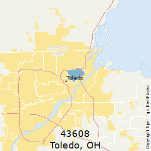 Toledo (zip 43608), OH