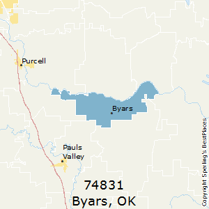 Best Places to Live in Byars (zip 74831), Oklahoma