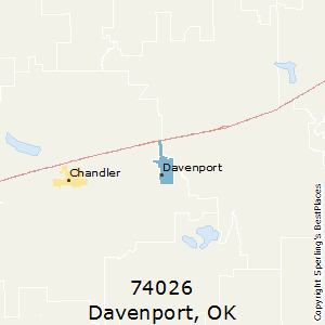 Davenport (zip 74026), OK