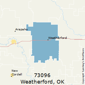 Weatherford Tx Zip Code Map - United States Map