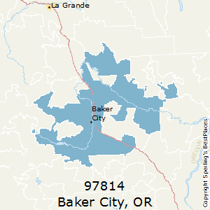 Baker City (zip 97814), OR