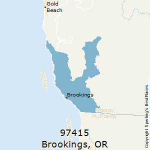 Brookings (zip 97415), OR