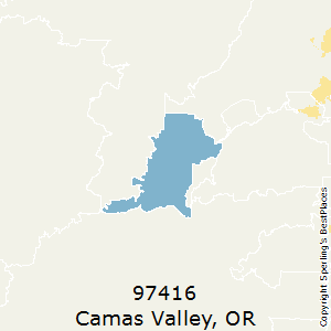 Camas Valley (zip 97416), OR