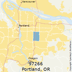 97266 Nearby Zip Code Map - Map