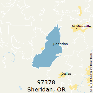 Sheridan (zip 97378), OR