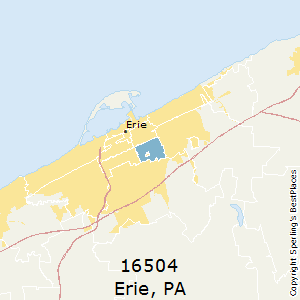 Erie Pa Zip Code Map - Map