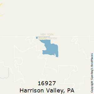 Harrison Valley (zip 16927), PA