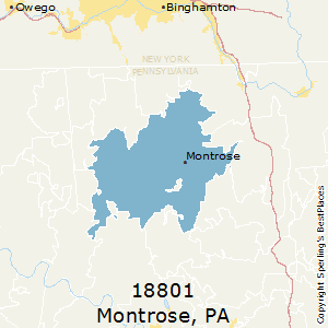 Montrose (zip 18801), PA