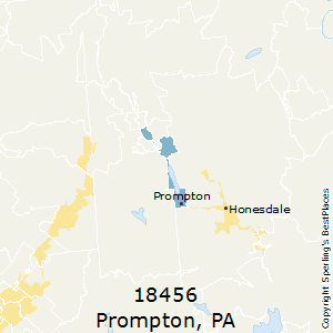 Prompton (zip 18456), PA