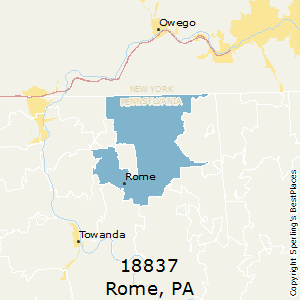 Rome (zip 18837), PA