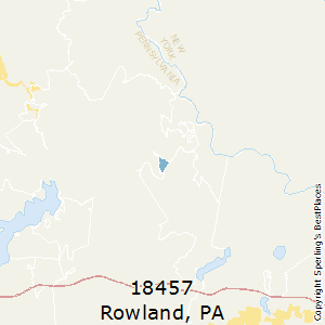Rowland (zip 18457), PA