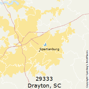 Drayton (zip 29333), SC