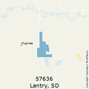 Lantry (zip 57636), SD