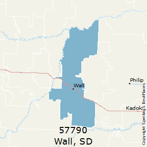 Wall (zip 57790), SD