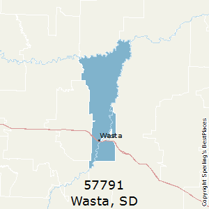 Wasta (zip 57791), SD