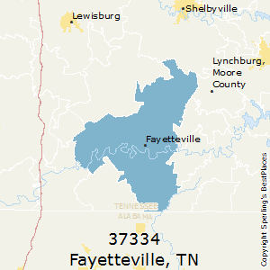 Fayetteville (zip 37334), TN