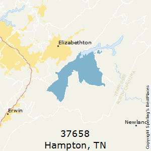 Hampton (zip 37658), TN