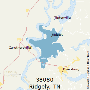 Ridgely (zip 38080), TN